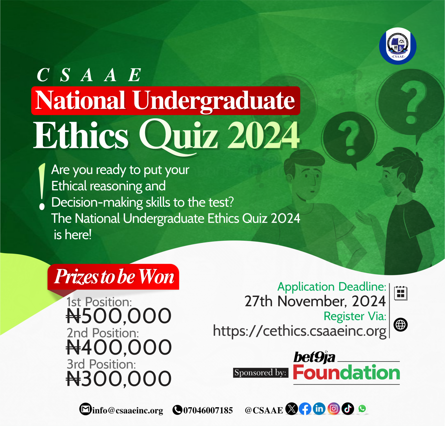 CSAAE @ 10 : Our Resonating History