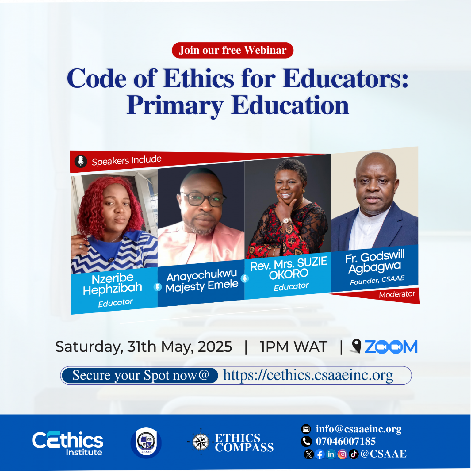 CSAAE Trains Primary Educators on Code of Ethics